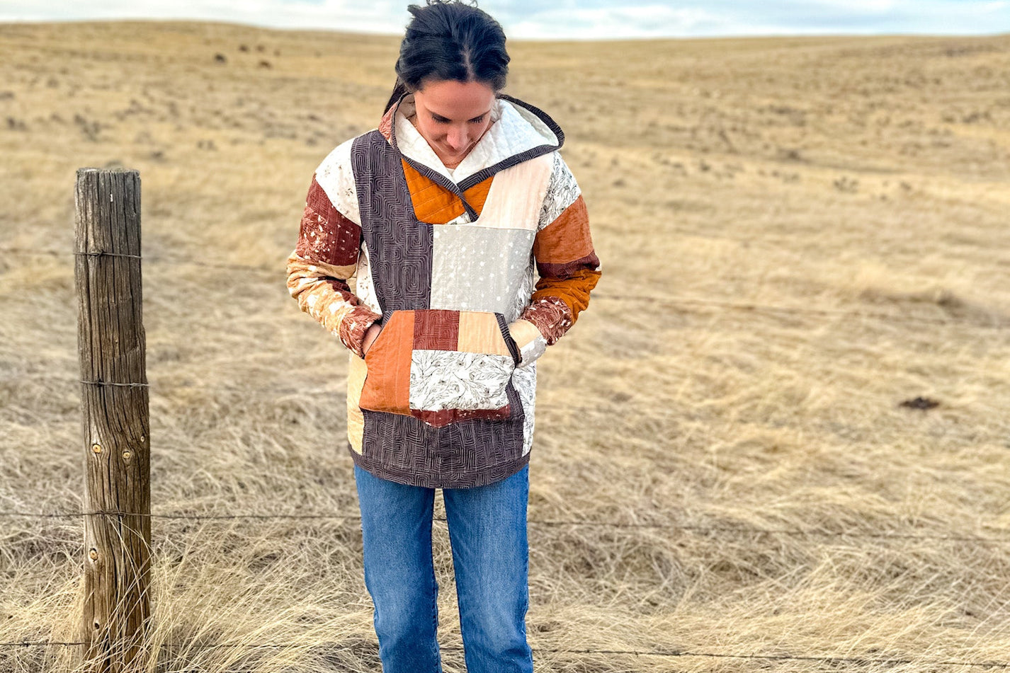 Quilted Hoodie Pattern - PDF – Wellspring Designs