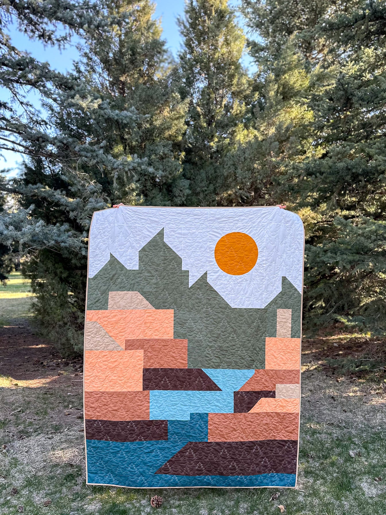 Wasatch Quilt pattern - PDF – Wellspring Designs