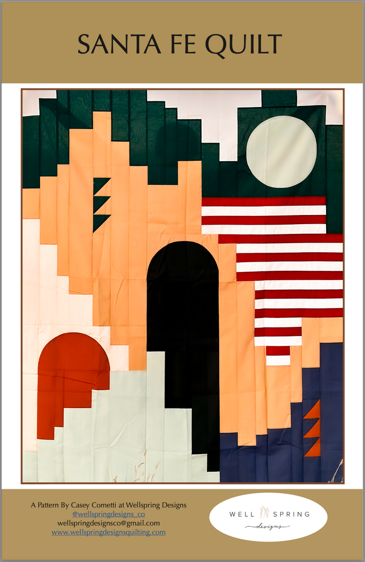 Santa Fe Quilt - Paper Pattern – Wellspring Designs